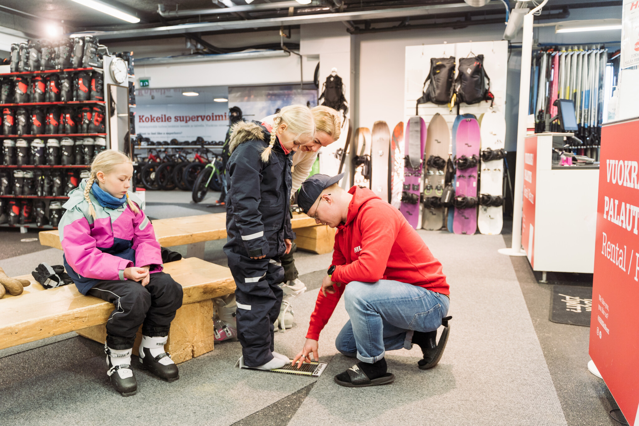 Laskettelu Ylläksellä, Lapissa - Yllas.fi